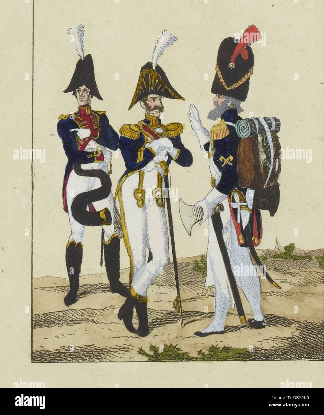 Imperial guard napoleon hi-res stock photography and images - Alamy