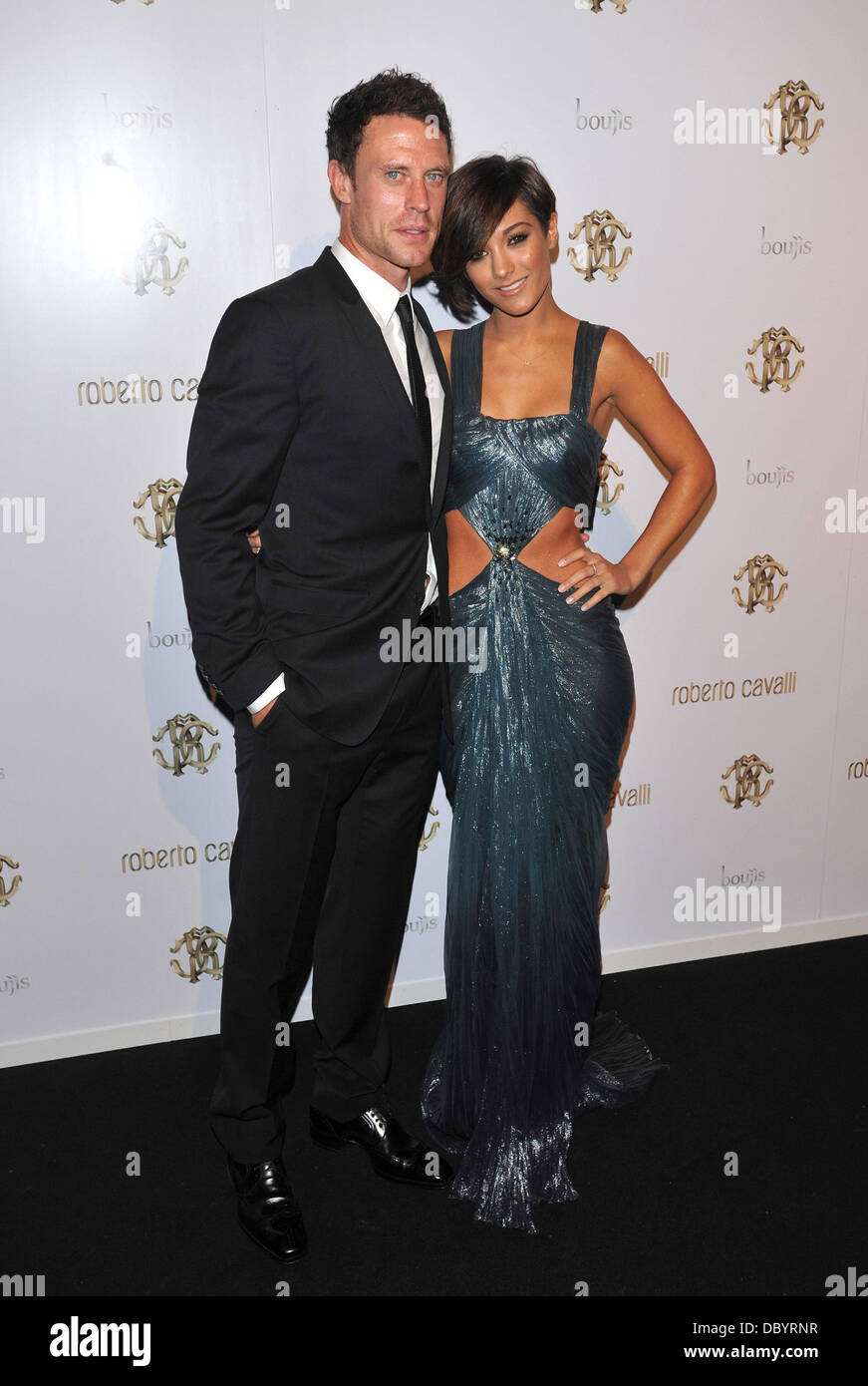 Frankie Sandford and Wayne Bridge London Fashion Week Spring/Summer ...