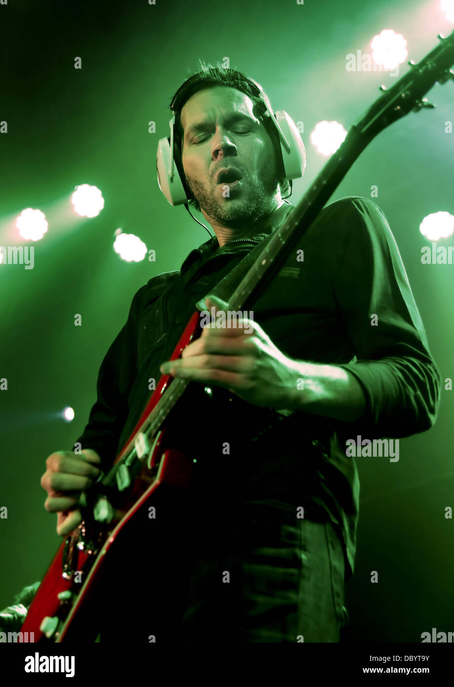 Paul Gilbert Mr Big performing at Manchester Academy 2 Manchester ...