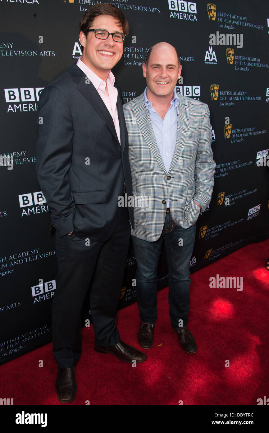 Rich Sommer and Matthew Weiner 9th Annual BAFTA Los Angeles Tea Party ...