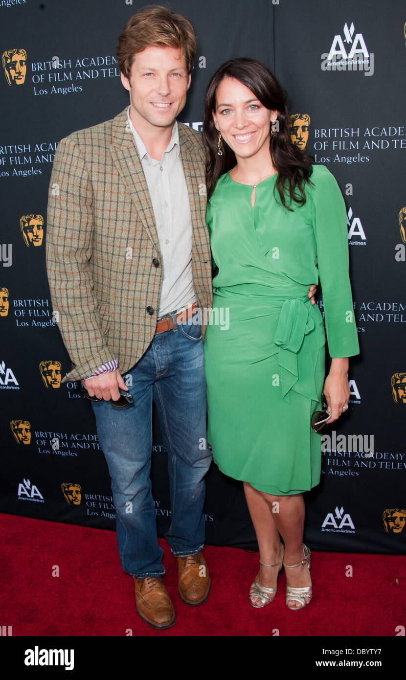 Jamie Bamber and guest 9th Annual BAFTA Los Angeles Tea Party ...