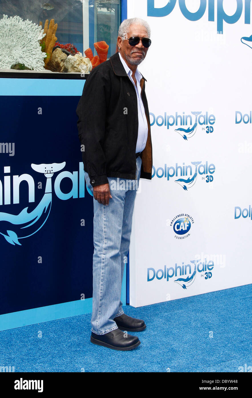 Morgan Freeman The Los Angeles premiere of 'Dolphin Tale' at the Mann ...
