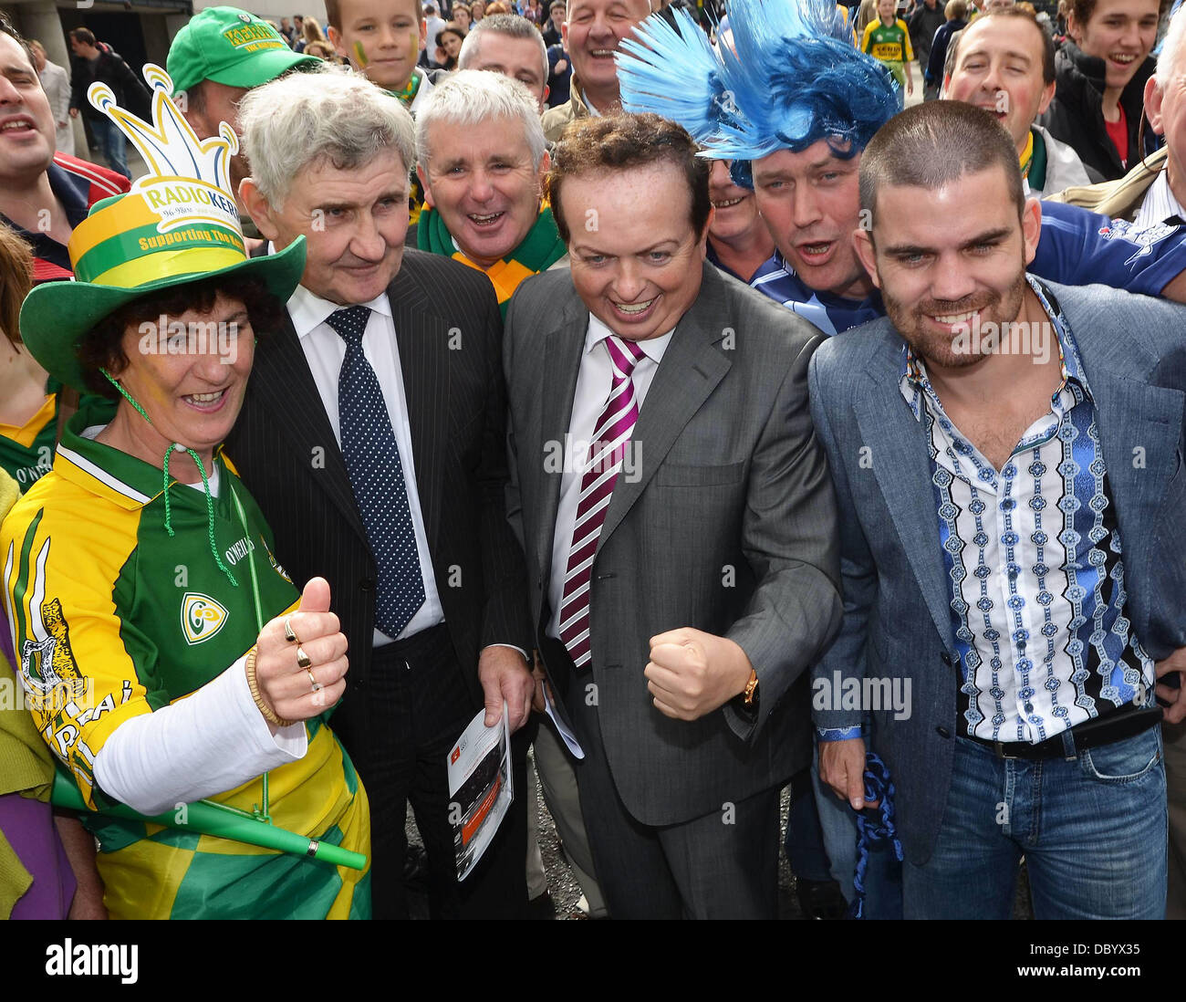 Mick O'Dwyer, Marty Morrissey, Bernard Dunne The Dublin v Kerry All ...