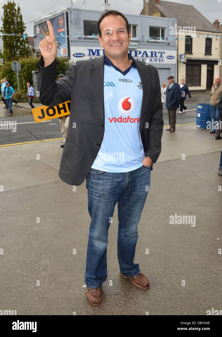 Leo Varadkar The Dublin v Kerry All Ireland Final at Croke Park ...