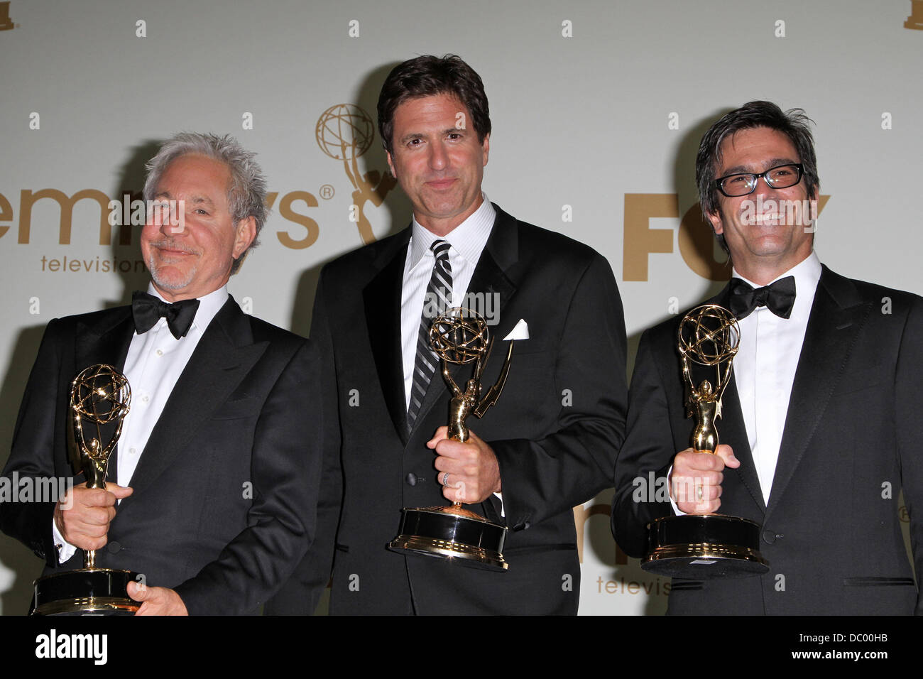 Jeffrey Richman, Steve Levitan and Michael Spiller The 63rd Primetime ...