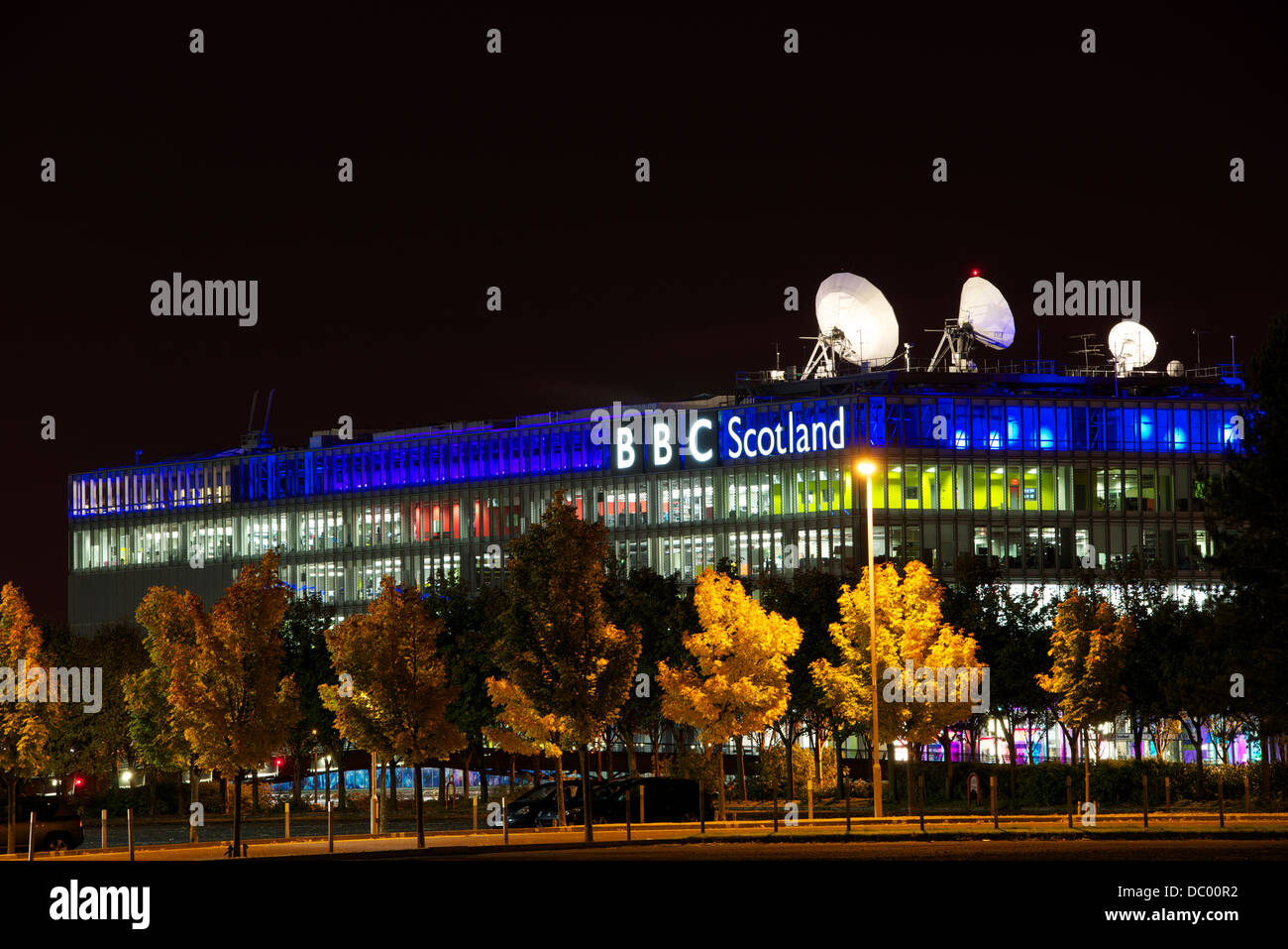 Bbc scotland headquarters and studios hi-res stock photography and ...