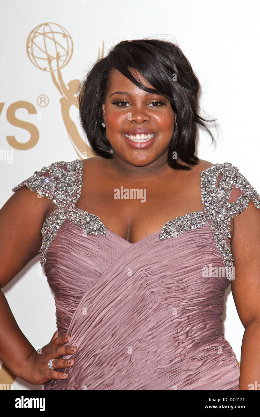 Amber Riley The 63rd Primetime Emmy Awards held at the Nokia Theater LA ...