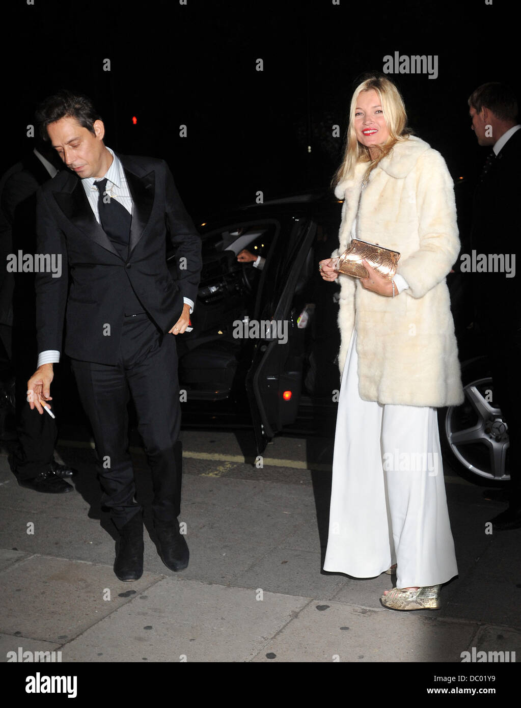 Kate Moss and Jamie Hince Moet & Chandon Etoile Award - gala ceremony ...