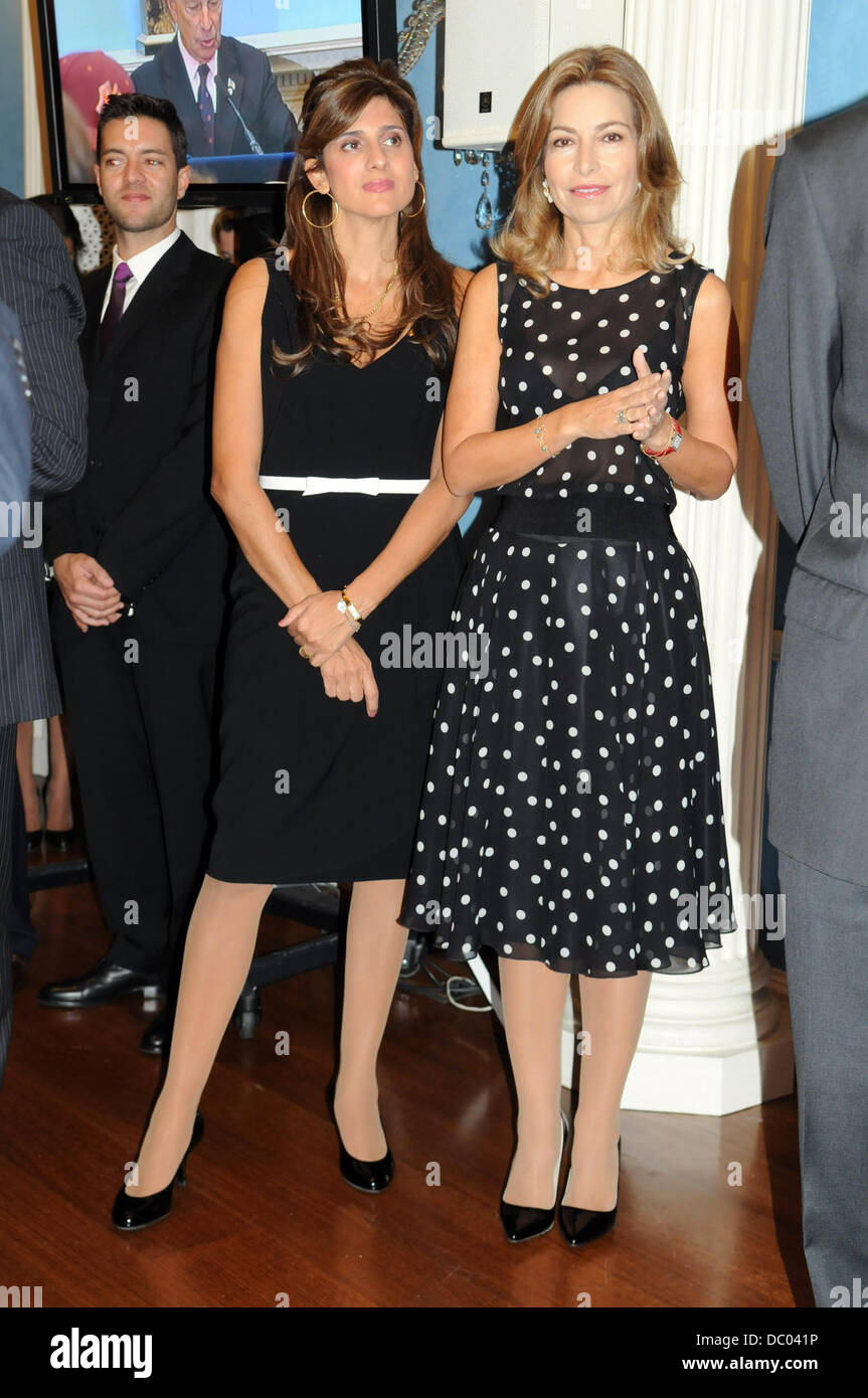Princess Dina Mired and Royal Highness Ghida Talal The United Nations ...