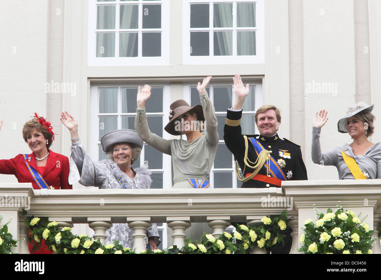 Queen Beatrix, Princess Maxima and Willem-Alexander Prinsjesdag (Prince ...