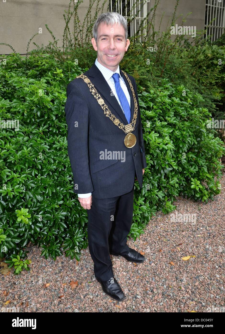 Dublin Lord Mayor Andrew Montague Actress Sarah Bolger celebrates the ...