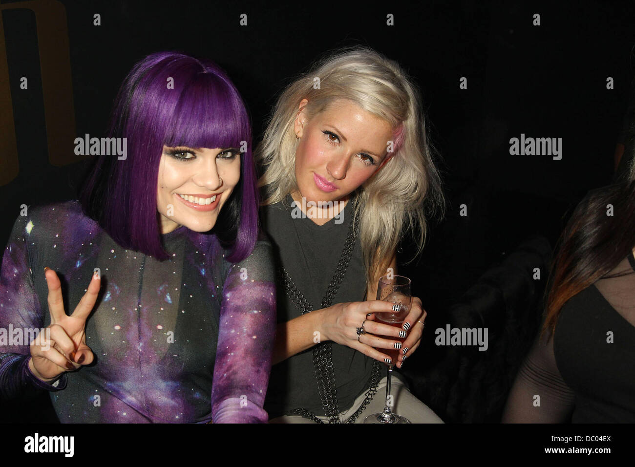 Jessie J and Ellie Goulding, at Jason Derulo launch party of his new ...