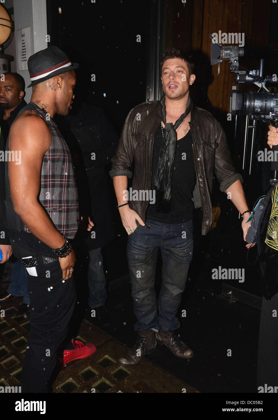 Duncan James Jason Derulo's birthday and launch party for his new album ...