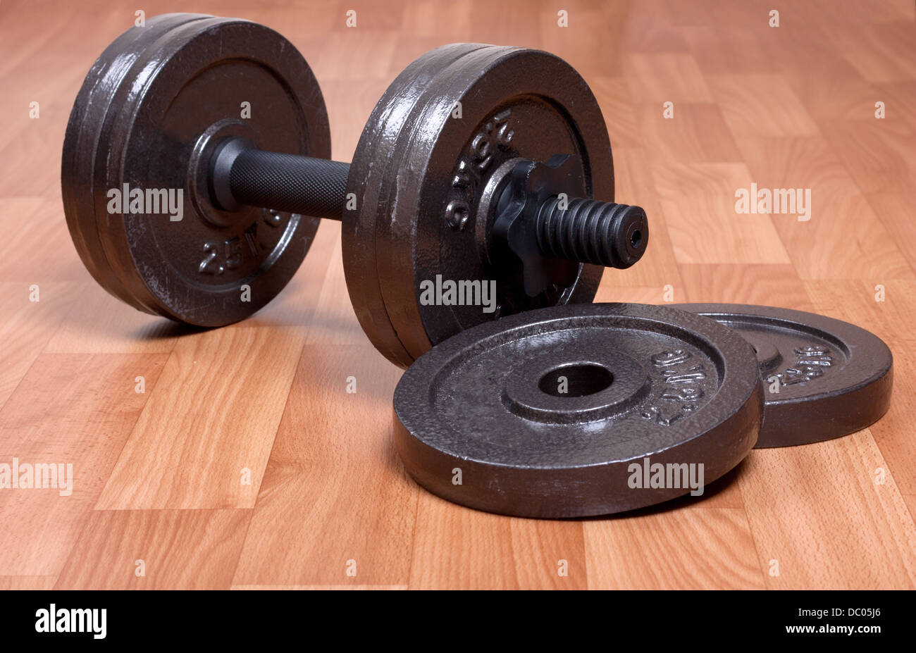 Dumbbell handle hi-res stock photography and images - Alamy