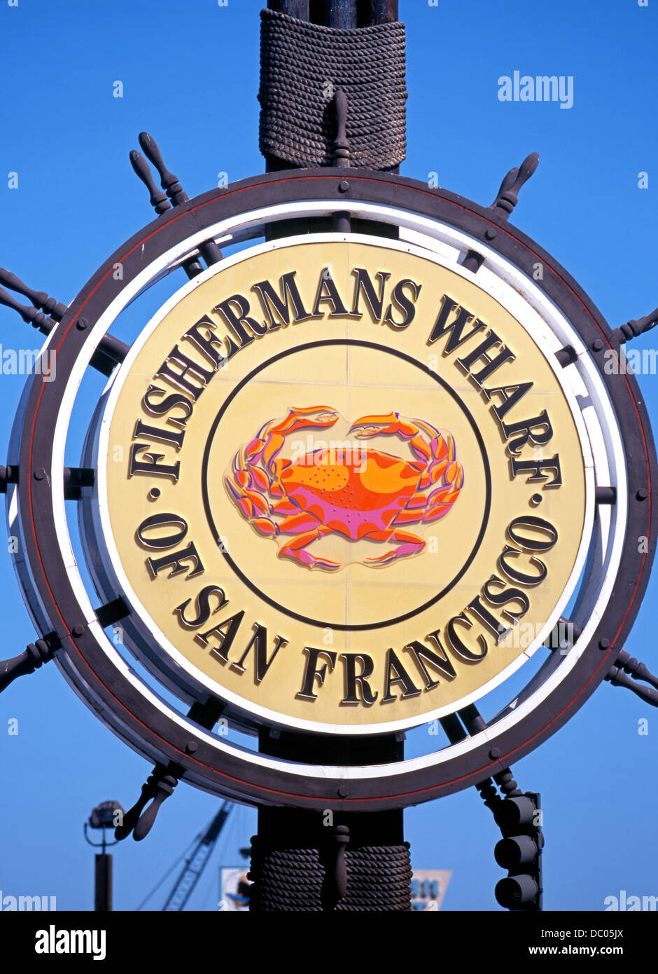 Fishermans Wharf sign, San Francisco, Califrornia, USA Stock Photo - Alamy