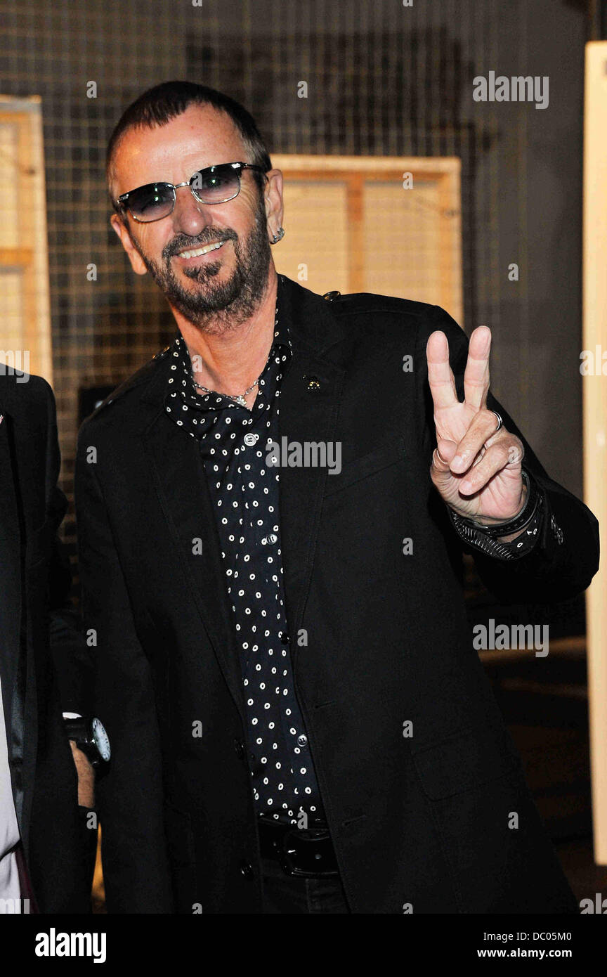Ringo Starr The 'Arternativelight' Exhibition Launch at Chapiteau de ...
