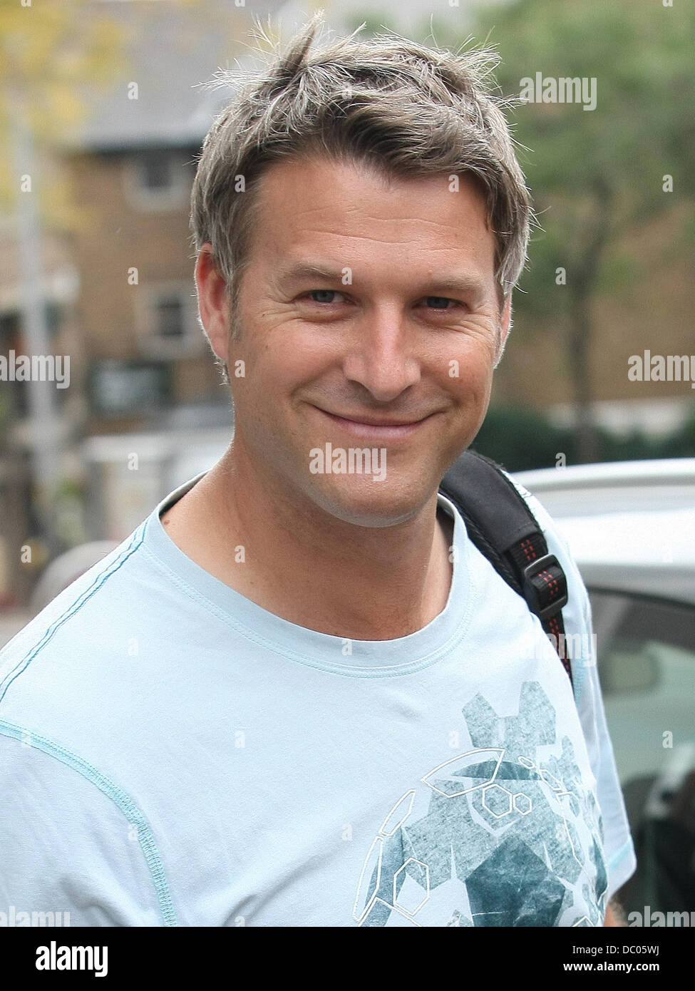 Dan Lobb at the ITV studios London, England - 21.09.11 Stock Photo - Alamy