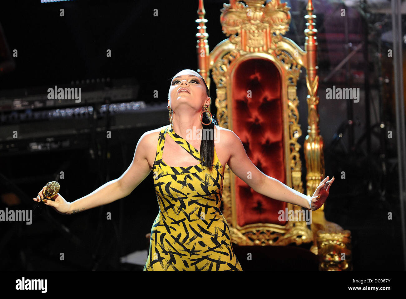 Singer Jessie J performs at the VIP Room Theatre. Paris, France - 21.09 ...
