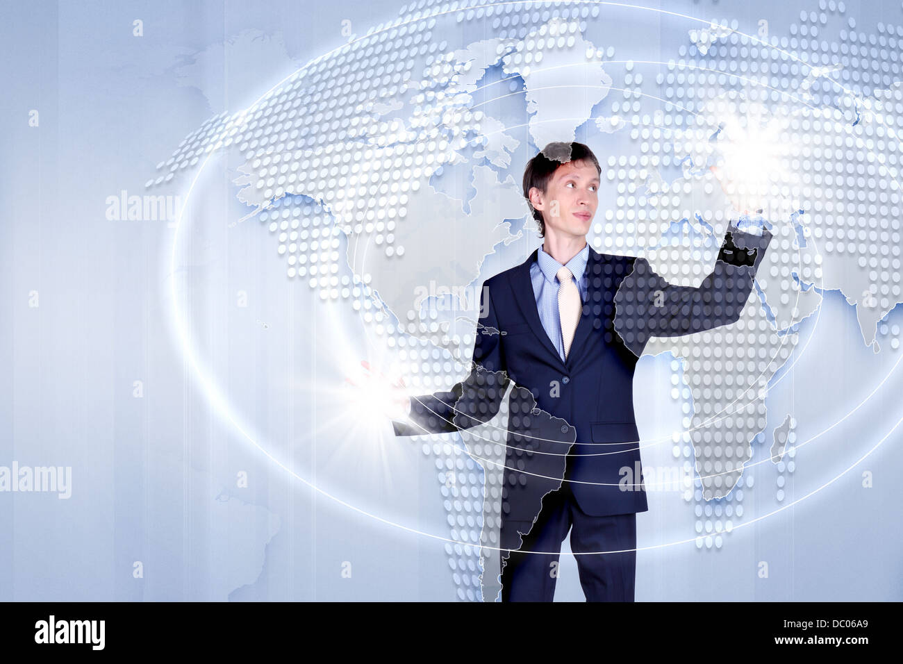 Internet concept of global technology Stock Photo - Alamy