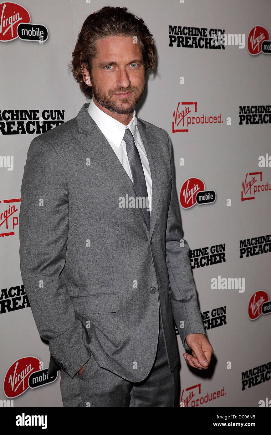 Gerard Butler "Machine Gun Preacher" Los Angeles Premiere at Academy of ...