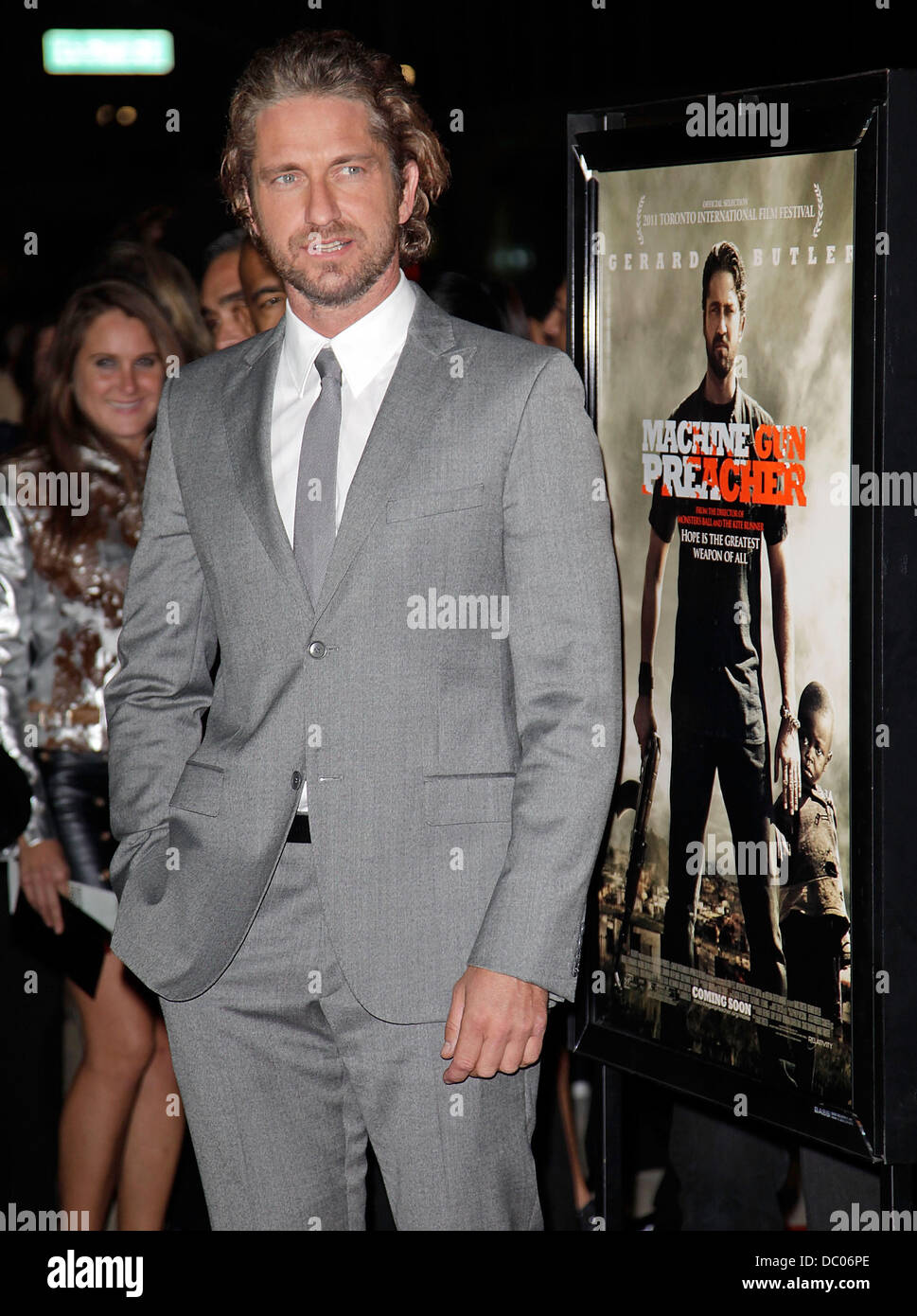Gerard Butler "Machine Gun Preacher" Los Angeles Premiere at Academy of ...