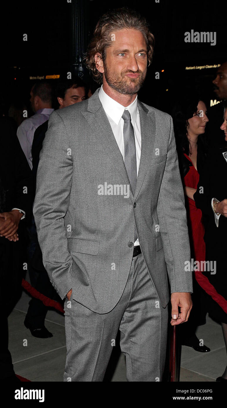 Gerard Butler "Machine Gun Preacher" Los Angeles Premiere at Academy of ...