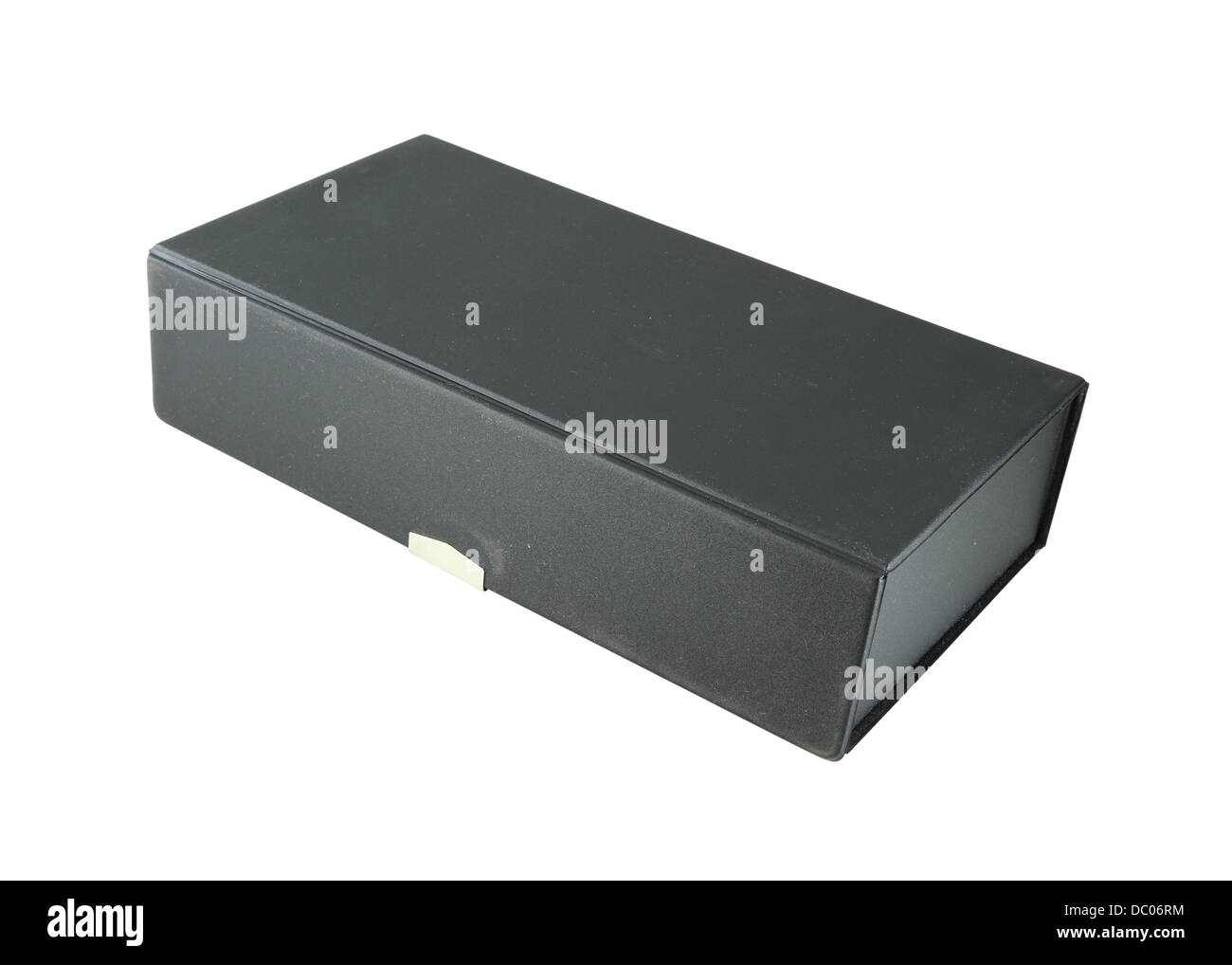 black box on white background (with clipping path Stock Photo - Alamy