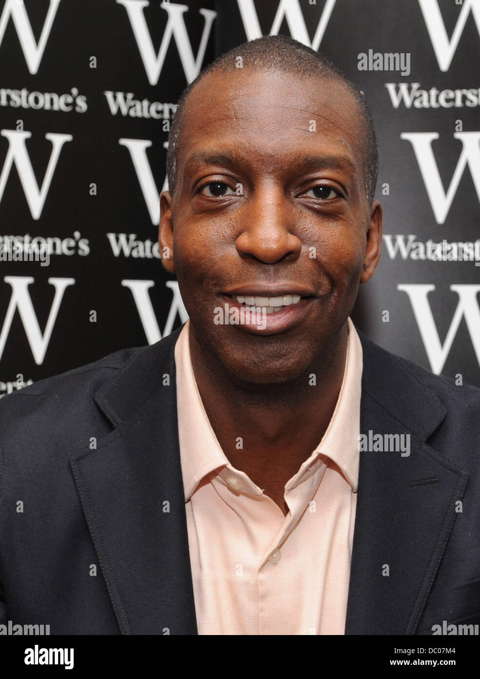 Michael Johnson signs copies of his book 'Gold Rush' at Waterstone's ...