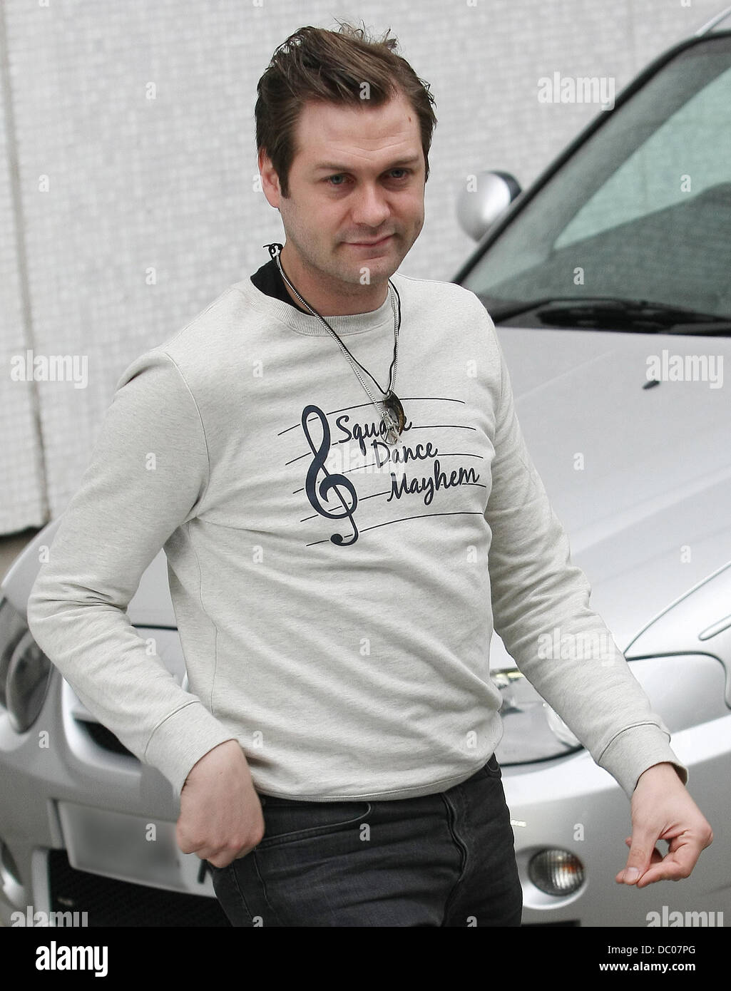 Tom Meighan Celebrities at the ITV studios London, England - 22.09.11 ...