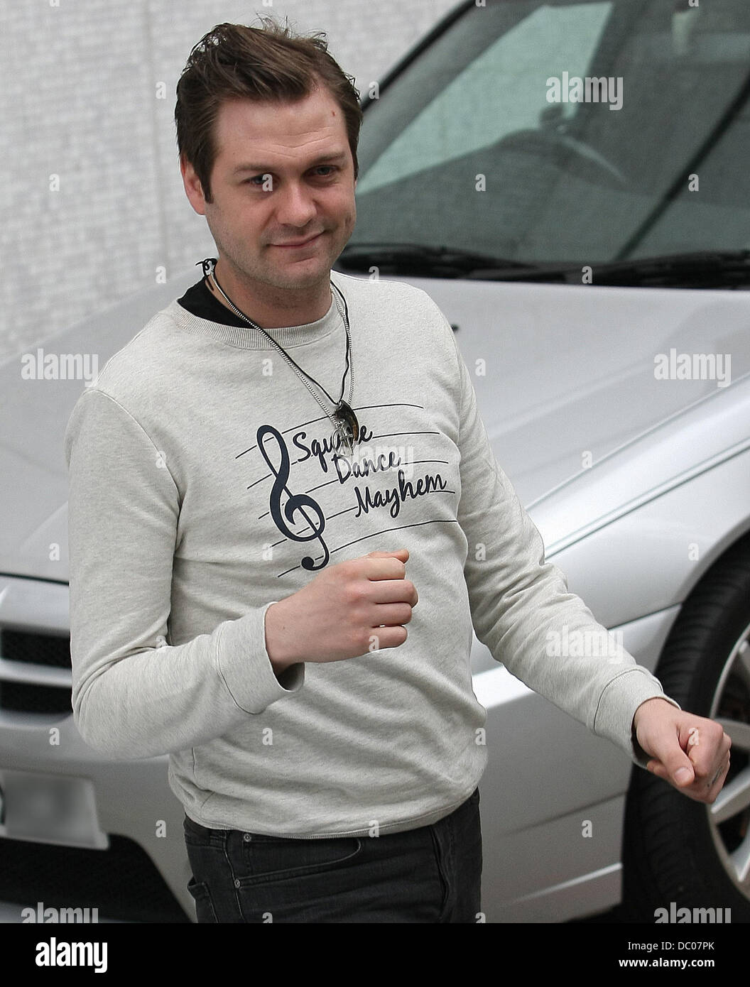Tom Meighan Celebrities at the ITV studios London, England - 22.09.11 ...