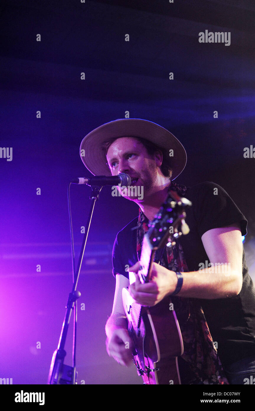 Matt Chipchase of Young Rebel Set performing at the Liverpool O2 ...