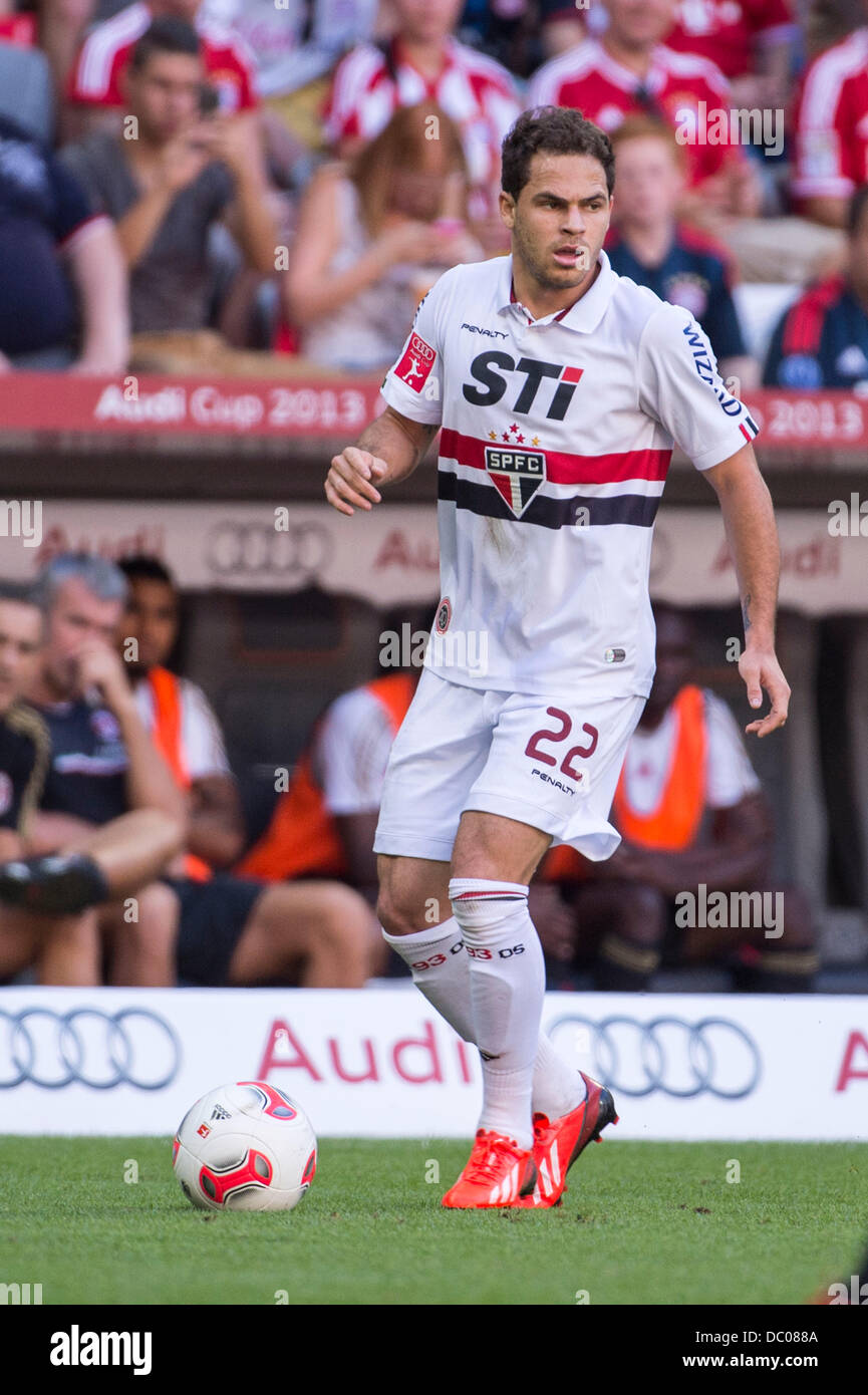 Munich, Germany. 1st Aug, 2013. Silvinho (Sao Paulo) Football / Soccer ...
