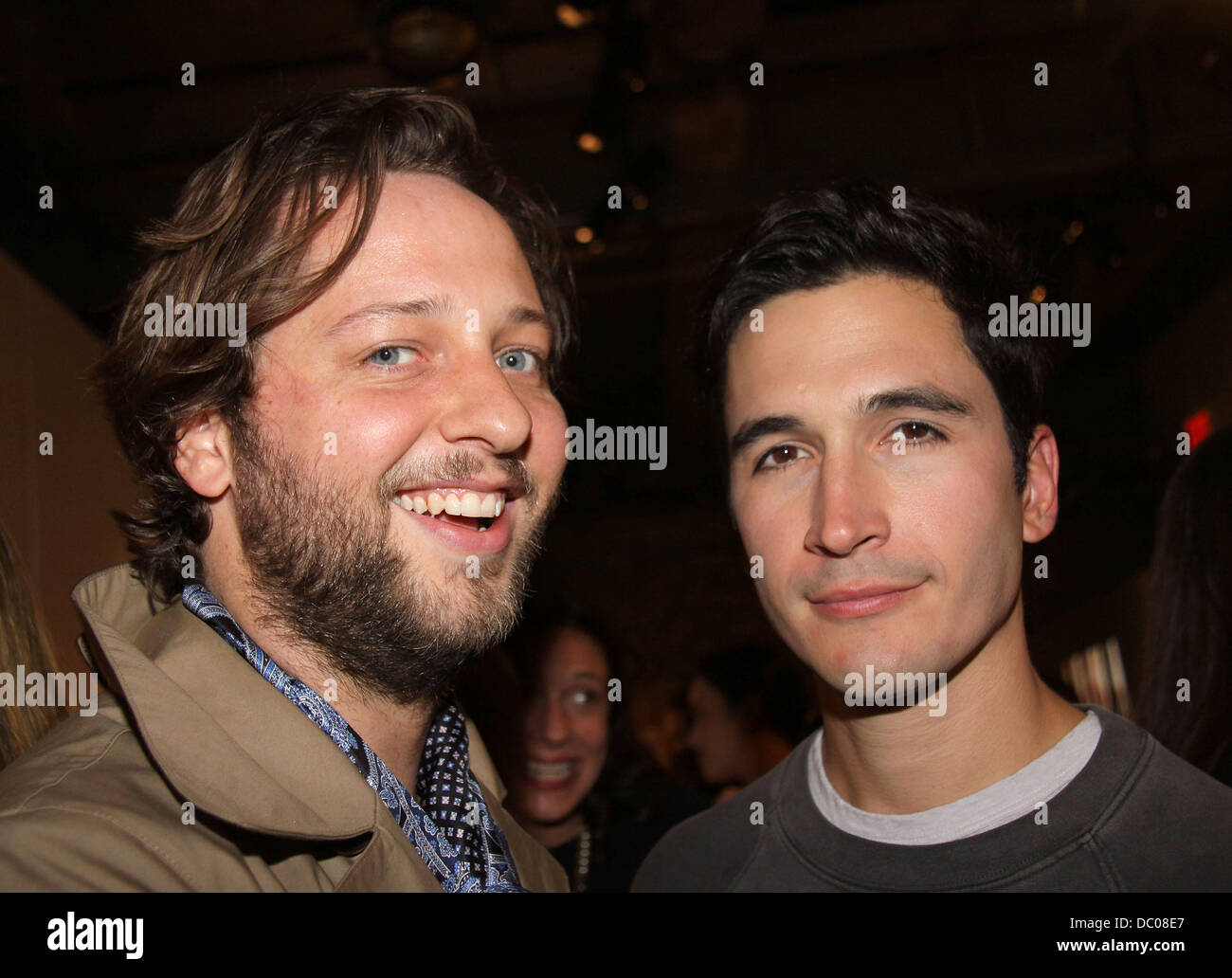 Derek Blasberg and Lazaro Hernandez from Proenza Schoeler RXART hold ...