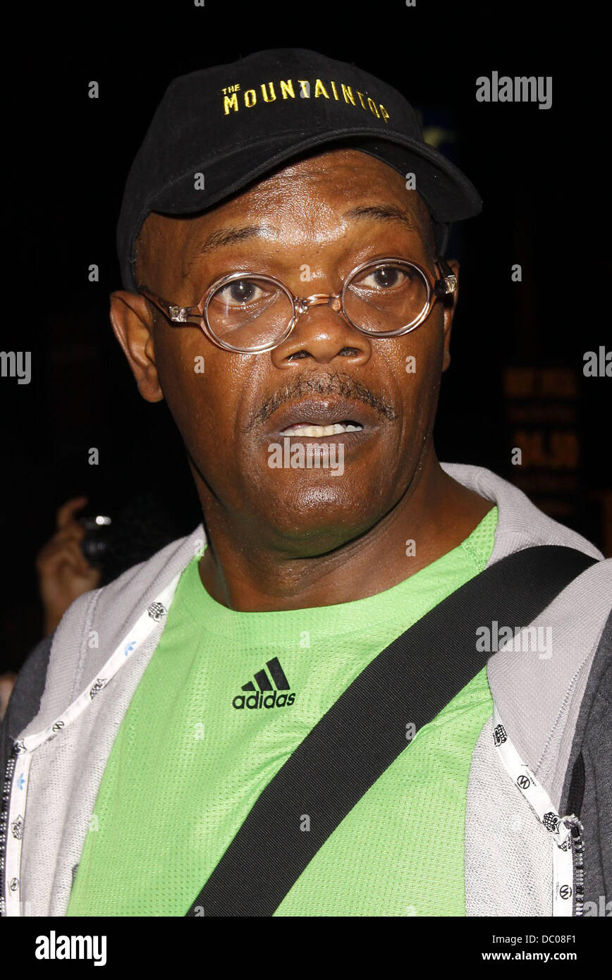Samuel L. Jackson The first preview of the Broadway production of 'The ...
