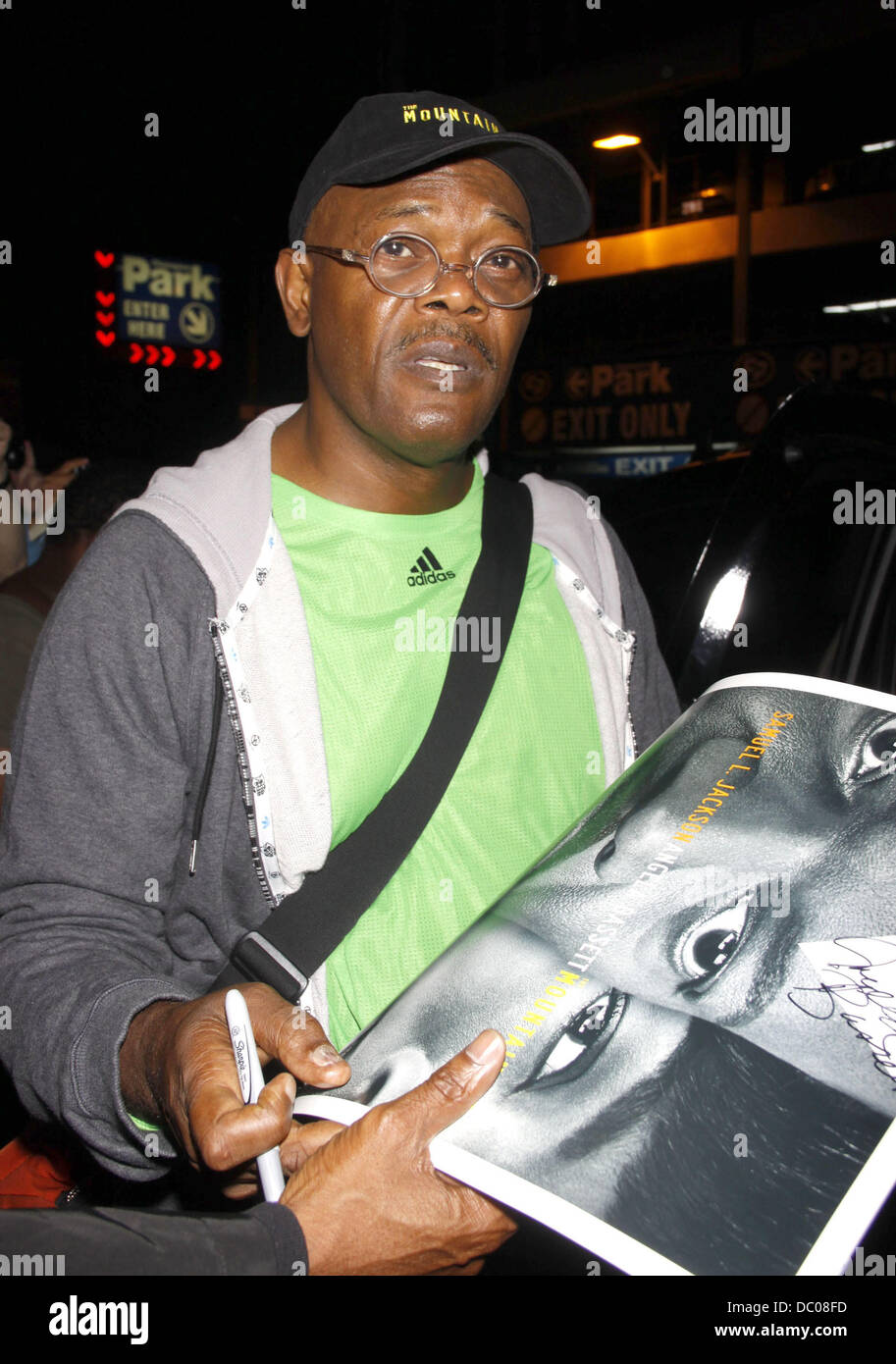 Samuel L. Jackson The first preview of the Broadway production of 'The ...