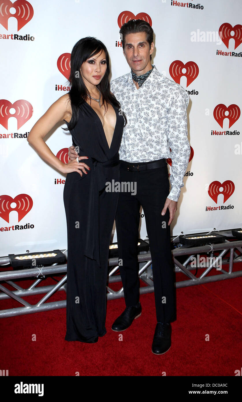 Etty Farrell and Perry Farrell I Heart Radio music festival at the MGM ...