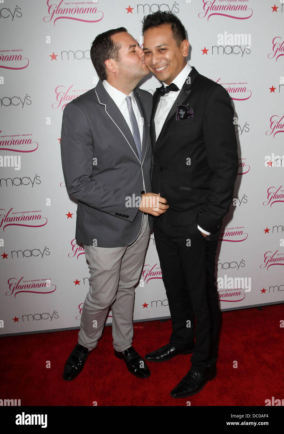 Ross Mathews and guest Macy's Passport Presents Glamorama 2011 held at ...