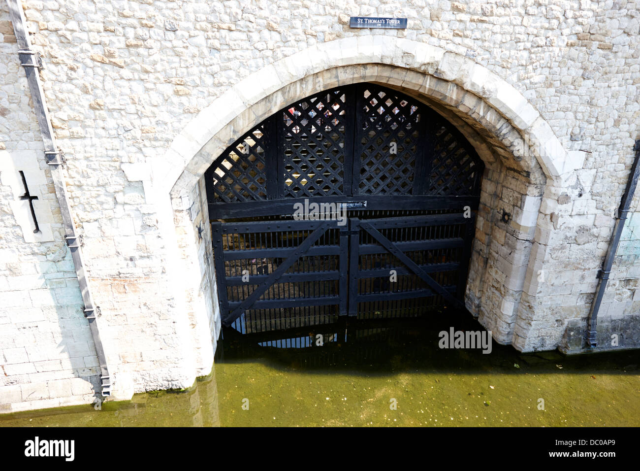 traitors gate at the tower of London England UK Stock Photo - Alamy