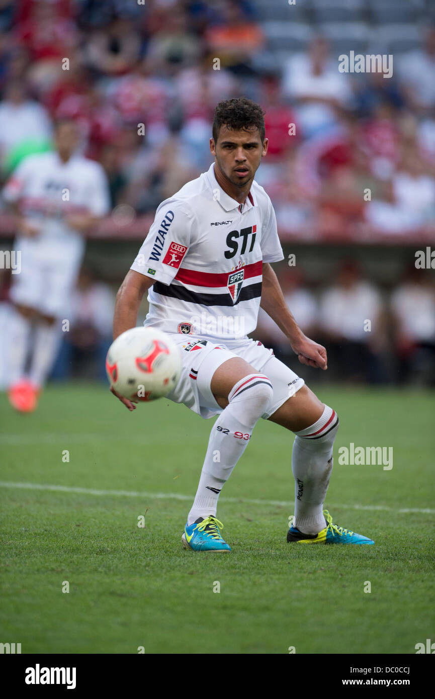 Munich, Germany. 1st Aug, 2013. Lucas (Sao Paulo) Football / Soccer ...