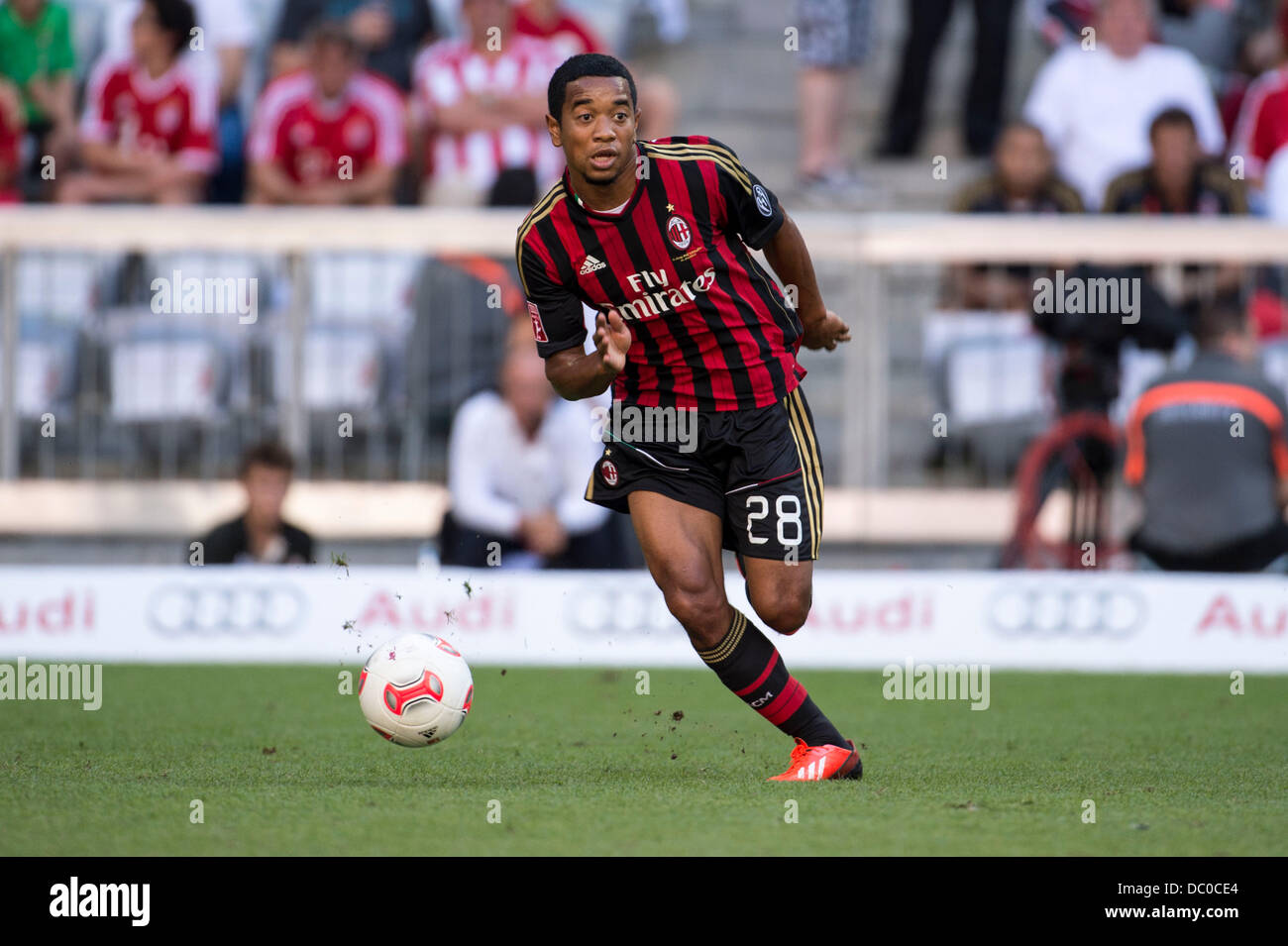 Munich, Germany. 1st Aug, 2013. Urby Emanuelson (Milan) Football ...