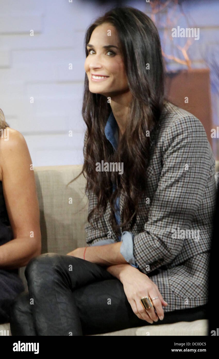 Demi Moore makes an appearance on ABC's 'Good Morning America' New York ...