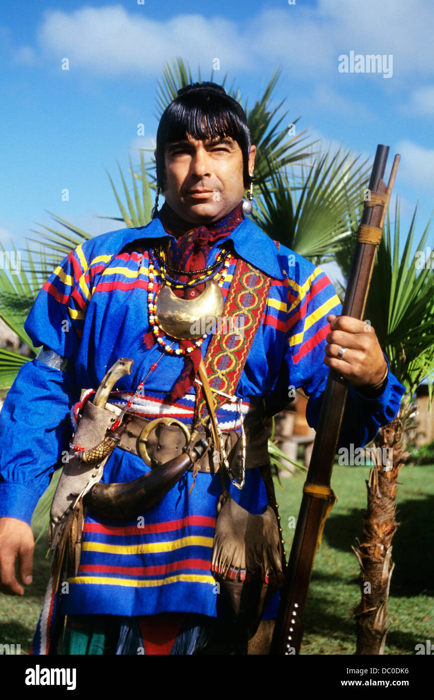 Seminole man hi-res stock photography and images - Alamy