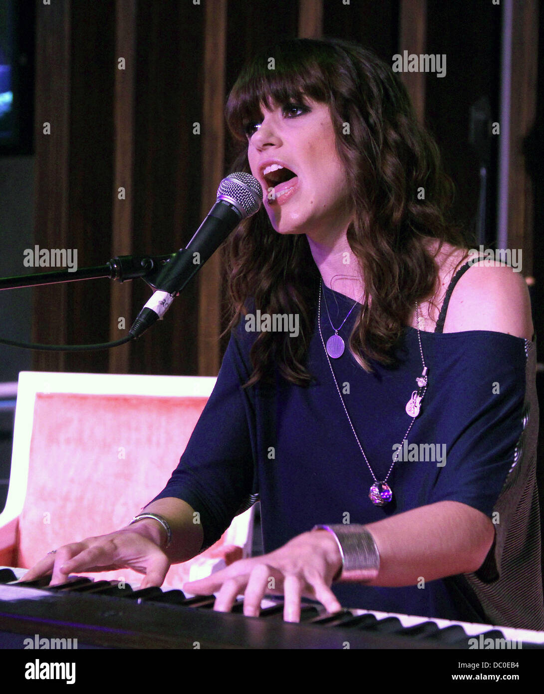 Jes Hudak at Hard Rock Cafe's 12th Annual Pinktober campaign kick off ...