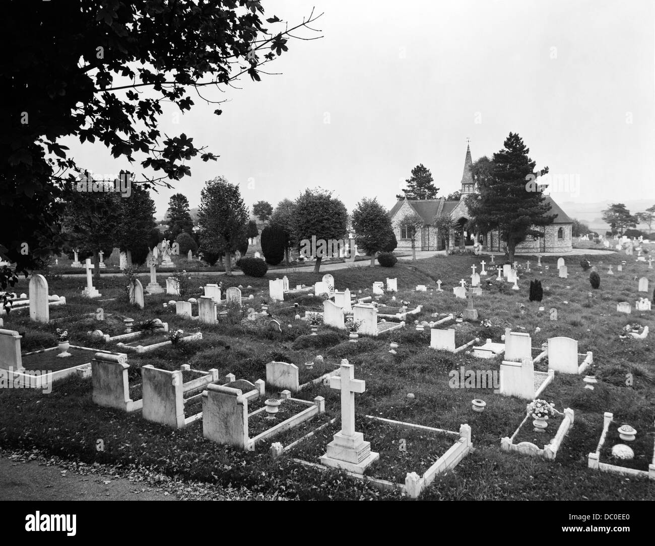 Chapel of the dead Black and White Stock Photos & Images - Alamy