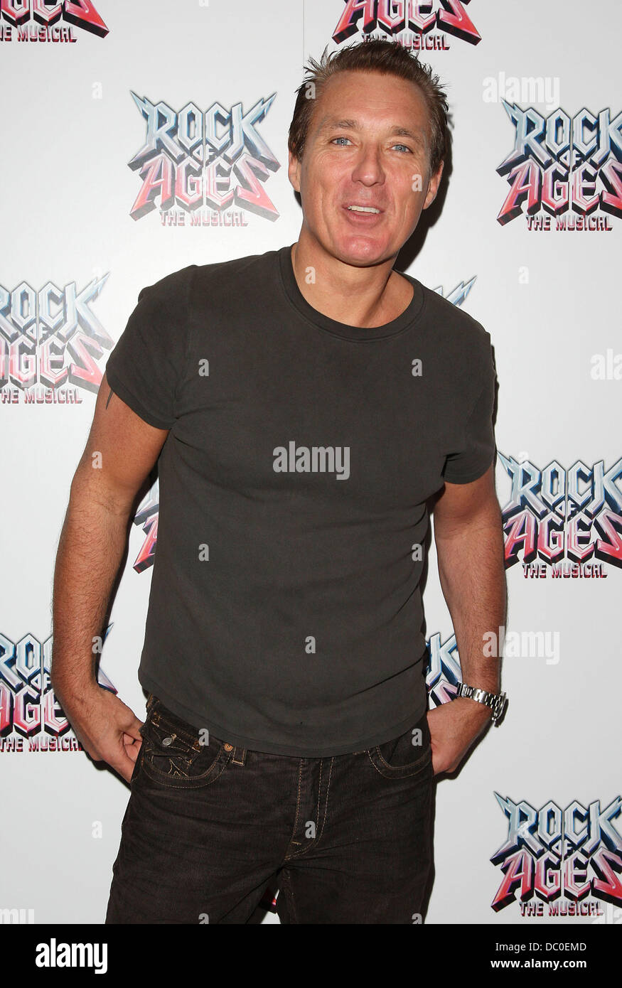 Martin Kemp Rock of Ages the musical gala - Inside Arrivals London ...