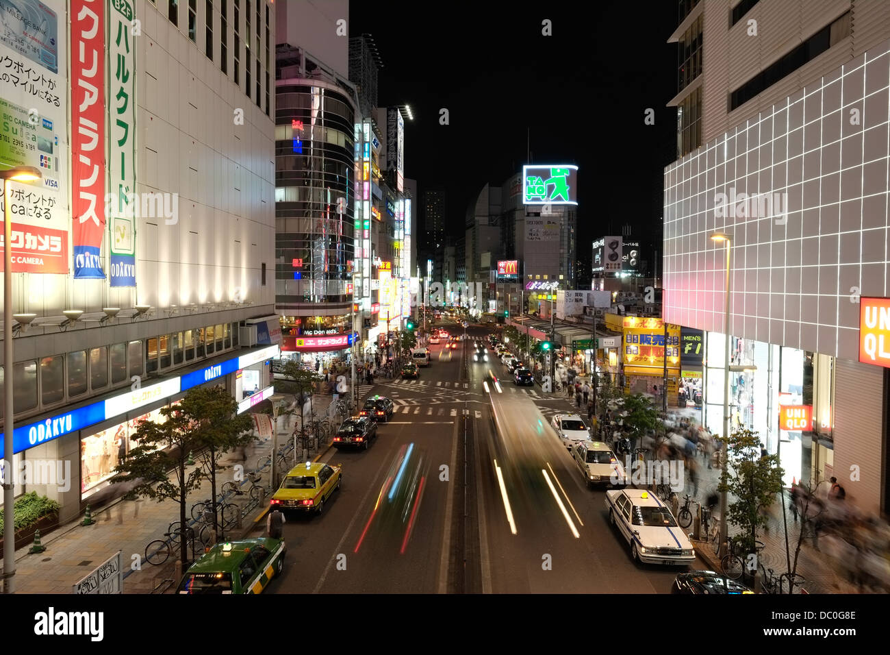 Shinjuku, downtown Tokyo Japan Stock Photo - Alamy
