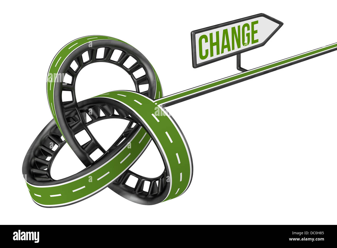 Innovation way be different Cut Out Stock Images & Pictures - Alamy