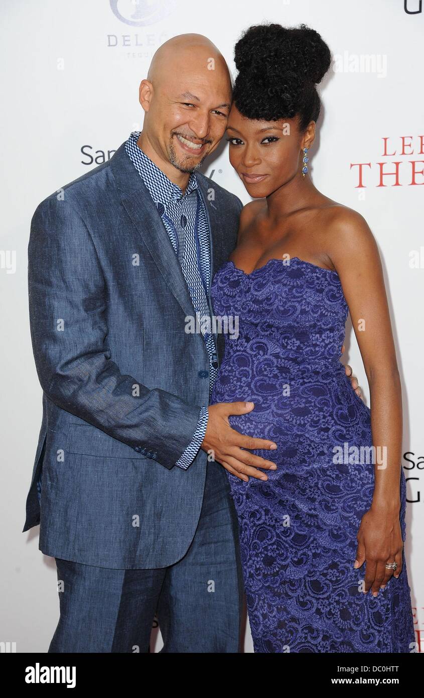 New York, NY. 5th Aug, 2013. Joshua Bee Alafia, Yaya Alafia at arrivals ...