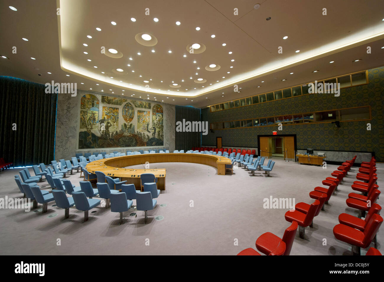 Un security council chamber hi-res stock photography and images - Alamy