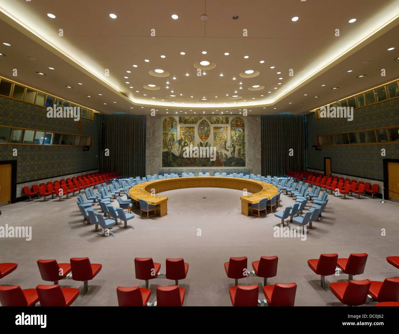 UN Security Council Chamber in New York, NY, USA, 03 June 2013. Photo ...